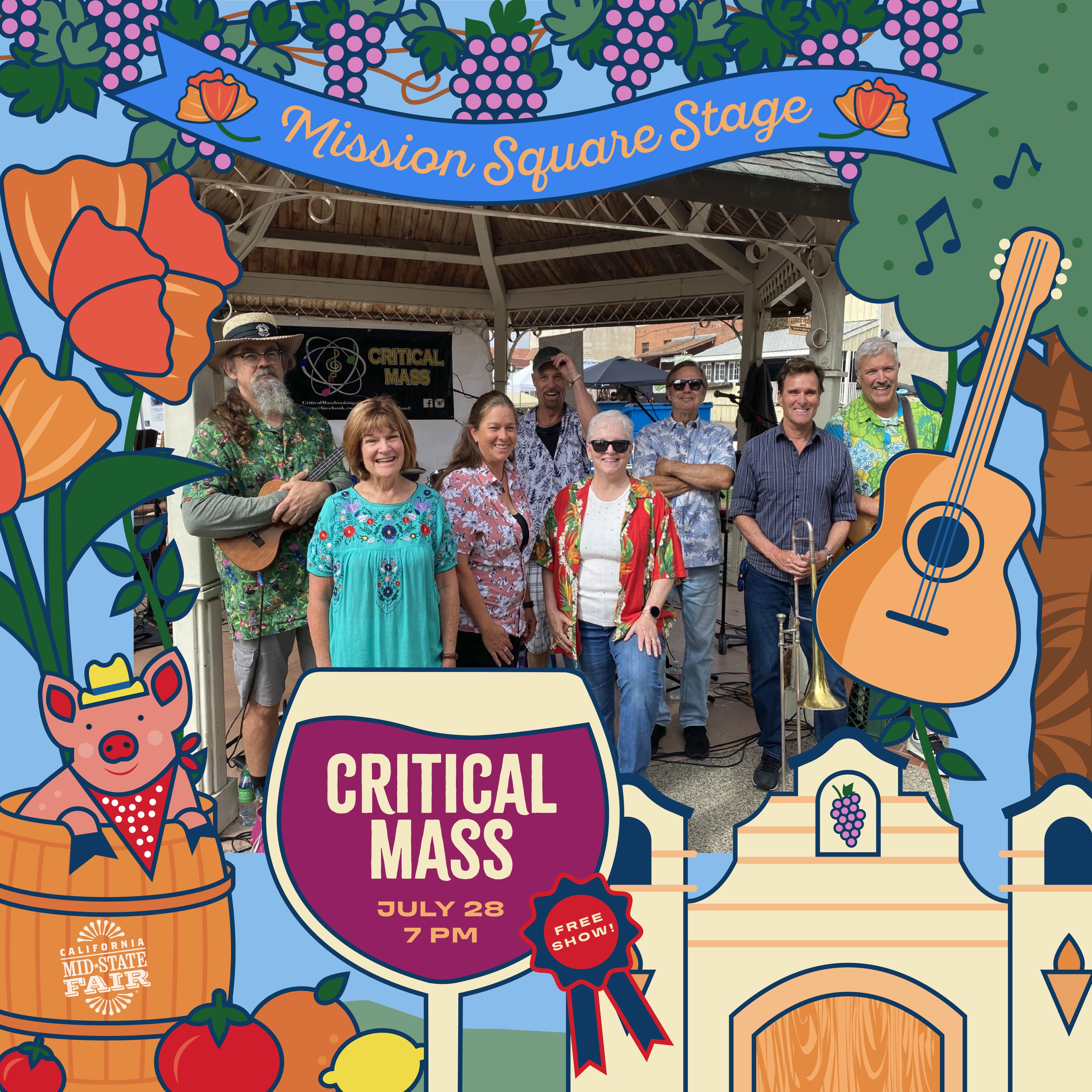 Critical Mass – The band that gets you singing and dancing